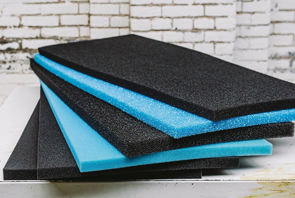 Need filter foam for filtering air or water? Custom, by EKI