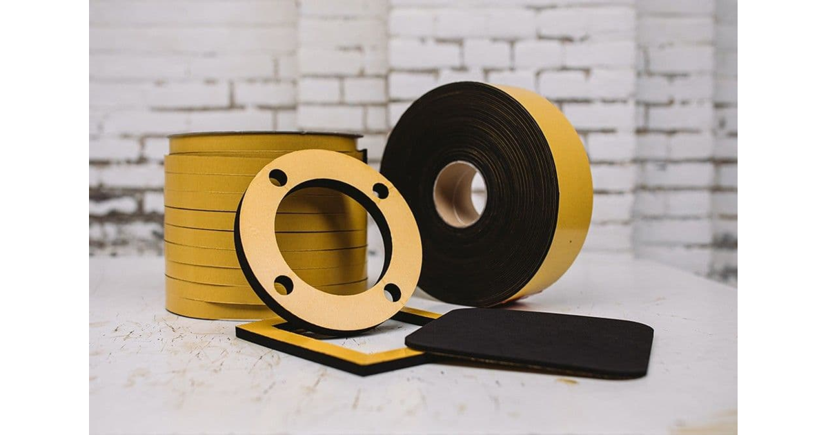Many foam rubber types, also self-adhesive | Custom by EKI