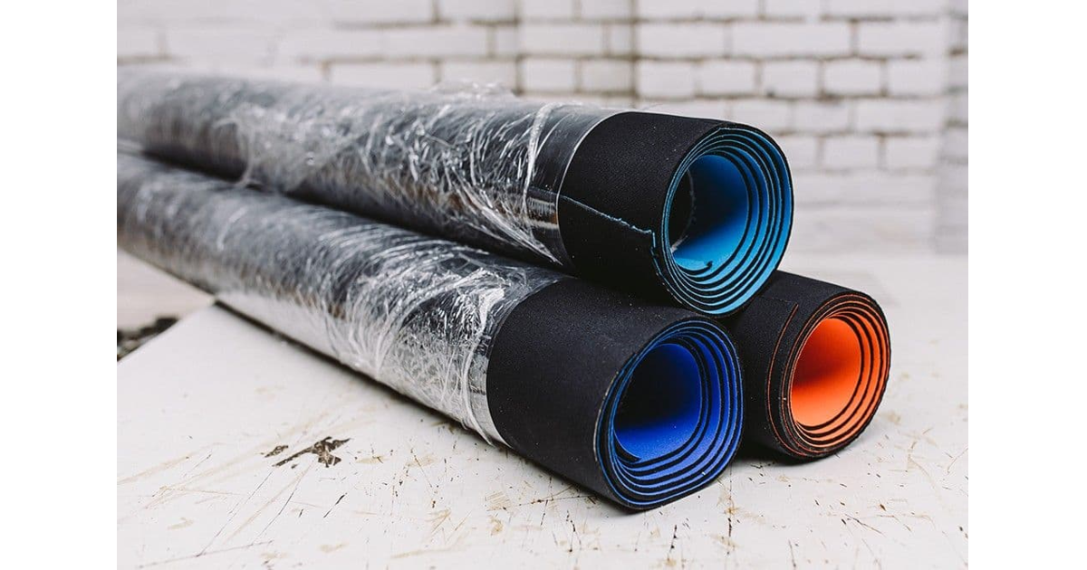 Neoprene 2 sides nylon, in various colors | Custom, by EKI