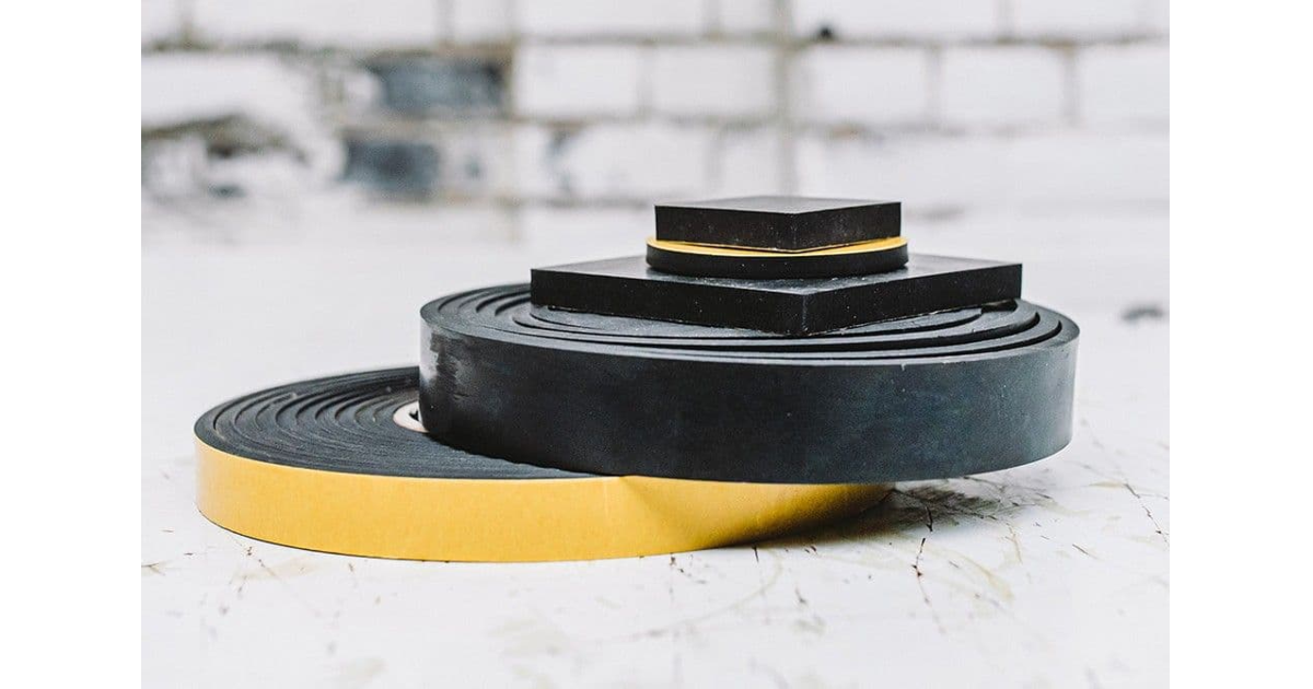 Butyl rubber (IIR) in various shapes | Custom-made by EKI